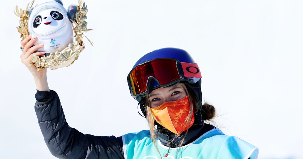 Ailing (Eileen) Gu: Playing piano helped me win freeski big air gold ...