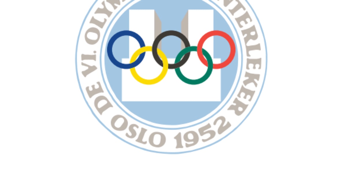 Oslo 1952 Olympic logo, poster design & look of the games
