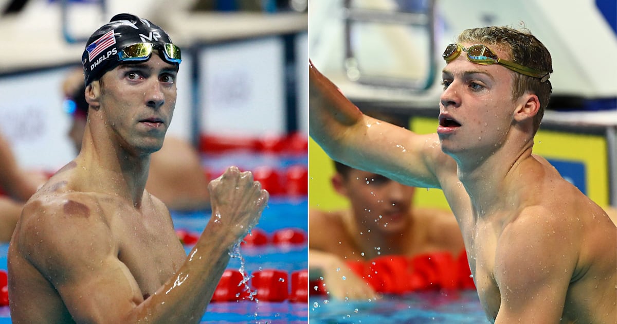 Natation | Pourquoi Léon Marchand est comparé à Michael Phelps ? Explication en chiffres ...