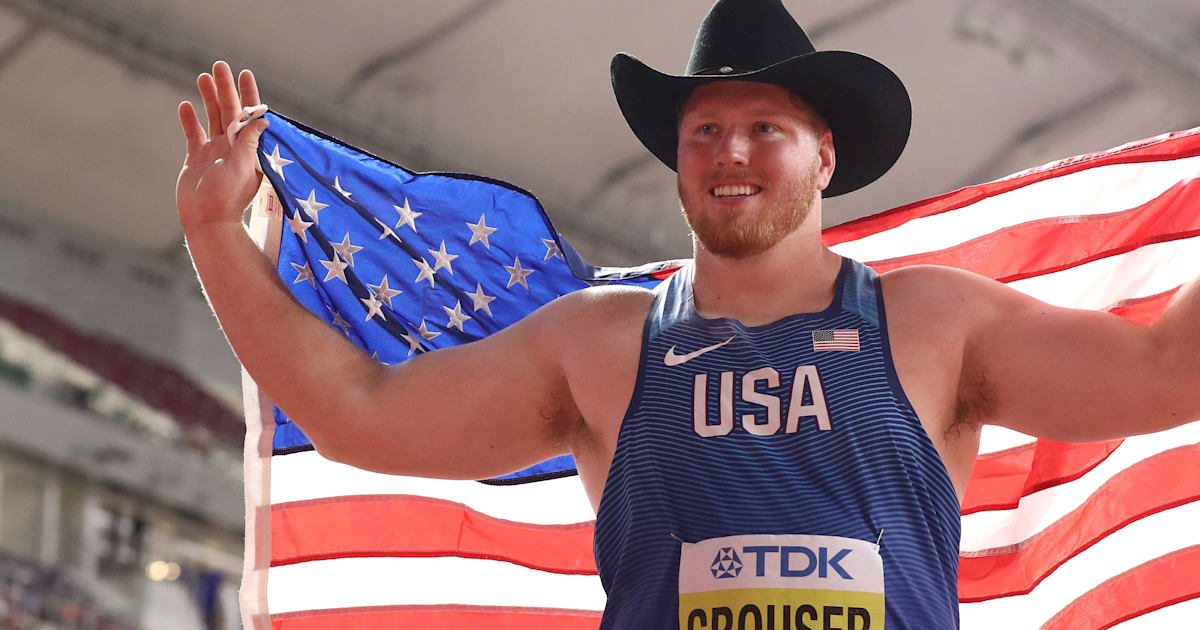 Shot put ace Ryan Crouser is a man of many talents