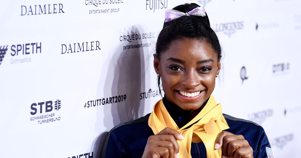 Simone Biles smashes record for most medals at Worlds