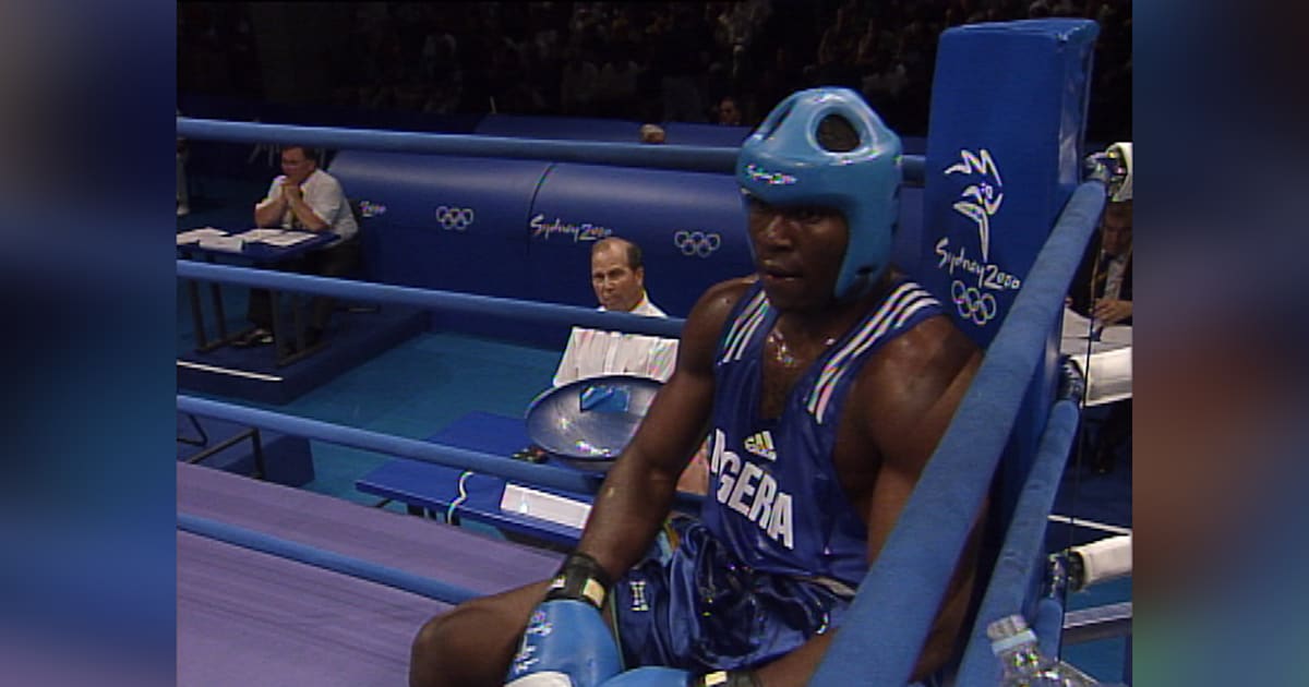 'Nigerian Nightmare' Samuel Peter at Sydney 2000