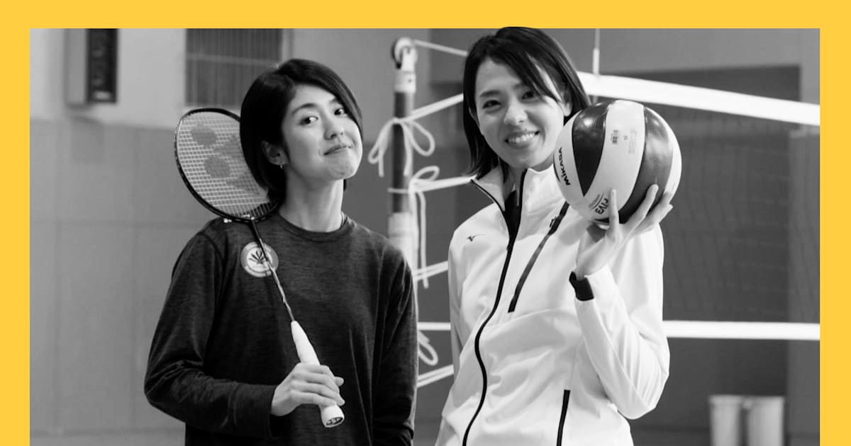 Badminton vs volleyball | Sport Swap Japan