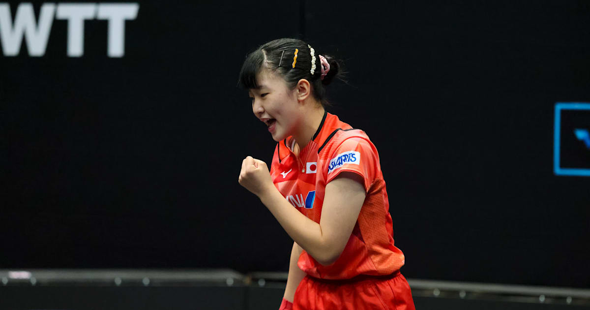 張本美和、女子シングルスで優勝！卓球・WTTコンテンダー チュニス2023