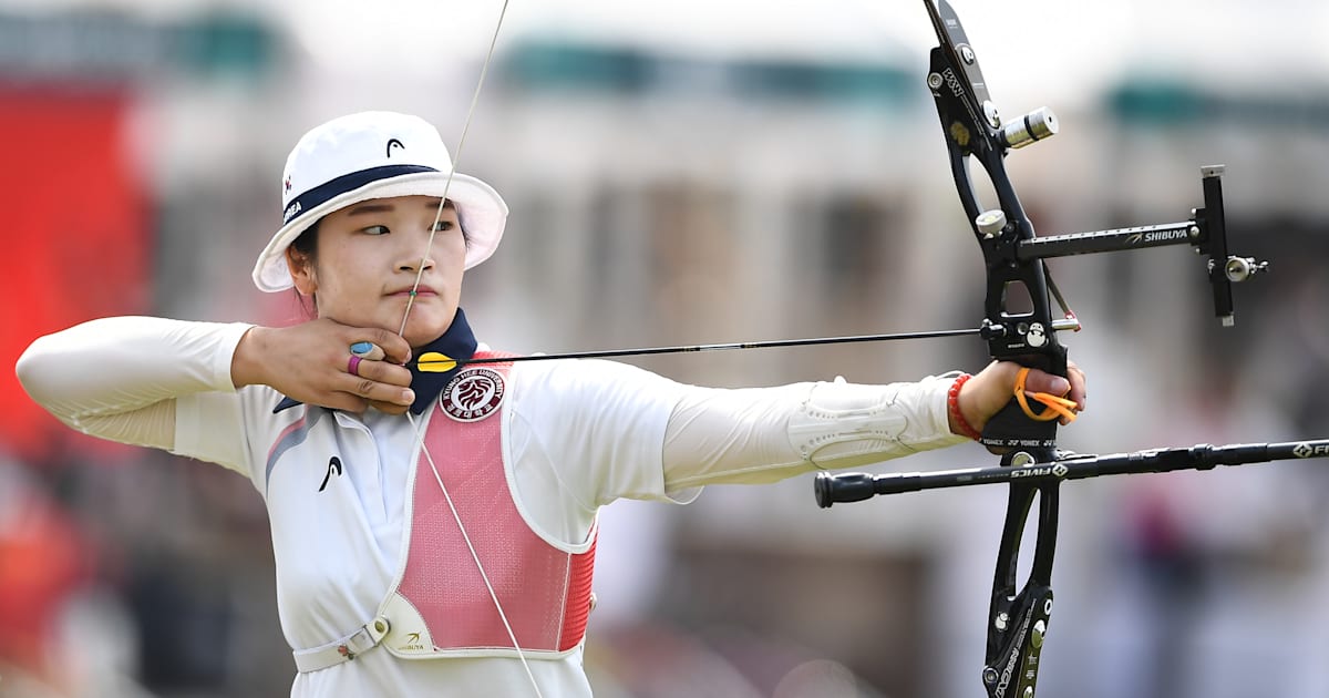 Présentation du tir à l'arc à Tokyo 2020, avec KANG Chaeyoung et Lisa ...
