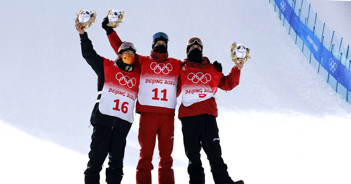 Where are the Olympic medals? Beijing 2022 victory podium ceremonies ...