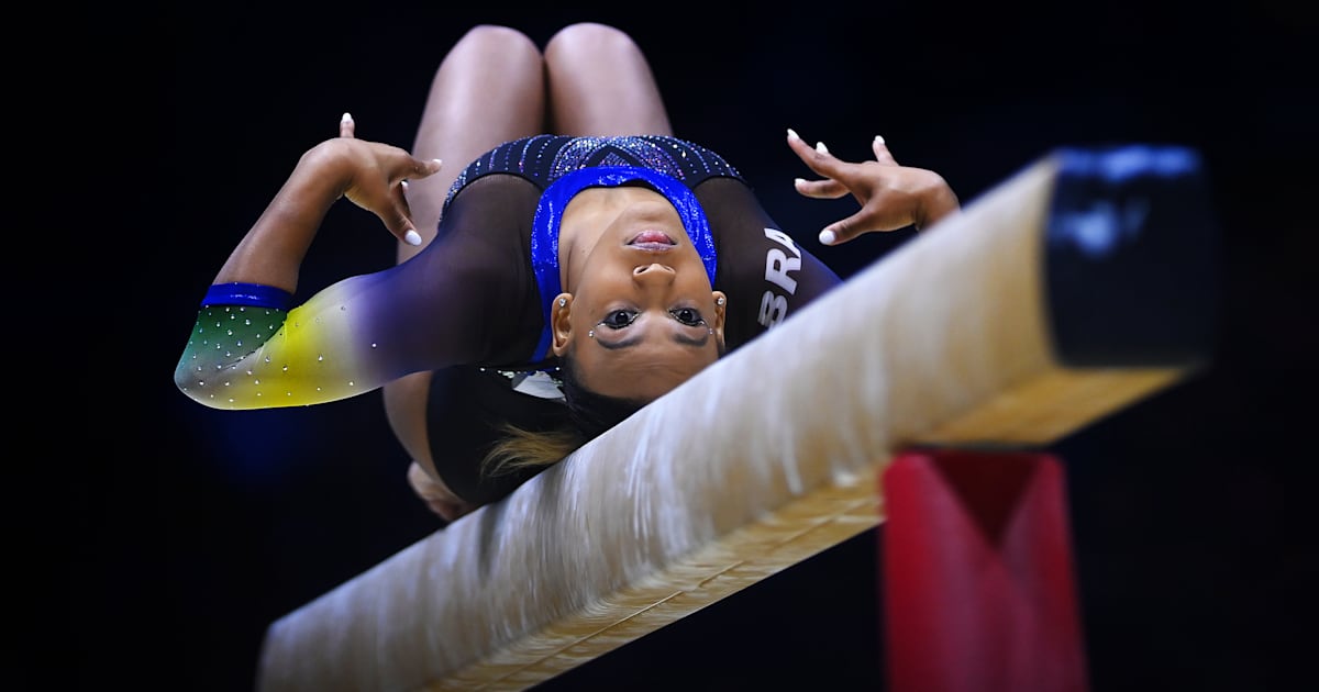 Brazilian gymnast Rebeca Andrade: "If you want to make it happen, you ...