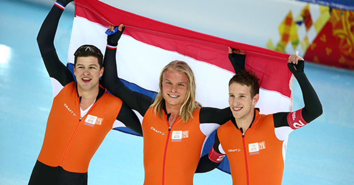 Flying Dutchmen break Olympic record to claim gold in team pursuit ...
