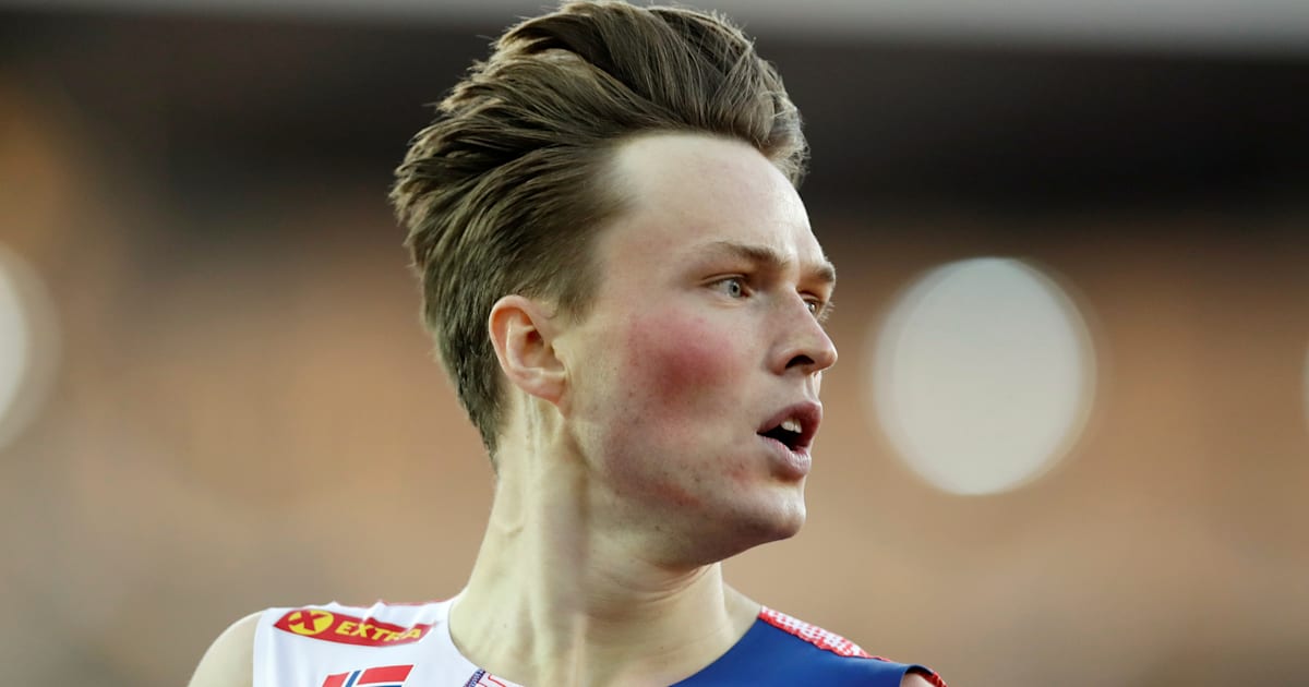Karsten Warholm wins 400m hurdles at Norwegian national athletics ...