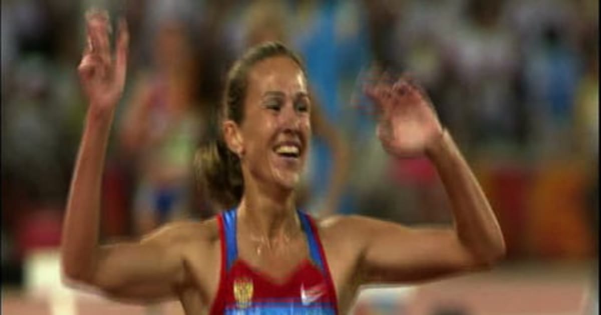 Galkina-Samitova Sets World Record - Athletics | Beijing 2008