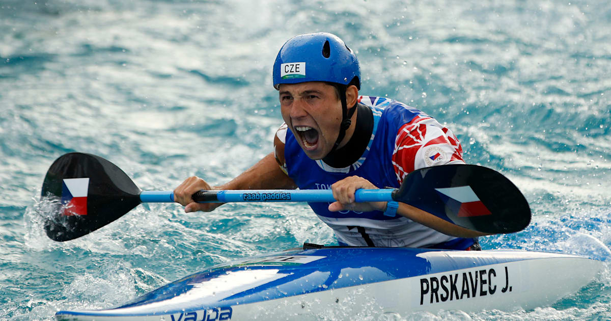 Czech Republic’s Jiri Prskavec wins gold in men’s kayak slalom