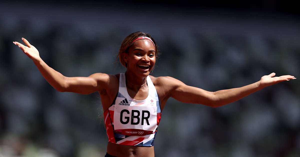 Imani-Lara Lansiquot speaks about mental health in sport and relay ...