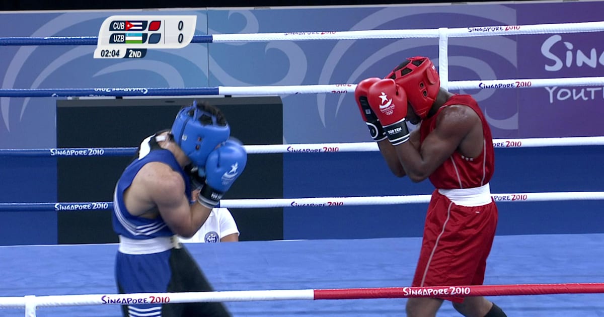 Duverger (CUB) v Begaliev (UZB) - Men's Boxing (81kg) | 2010 YOG Singapore