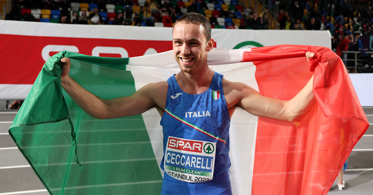 Who is Samuele Ceccarelli? Meet the Italian sprinter who beat Olympic ...