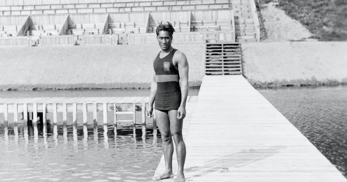The legend of Duke Kahanamoku, the father of modern surfing and double ...