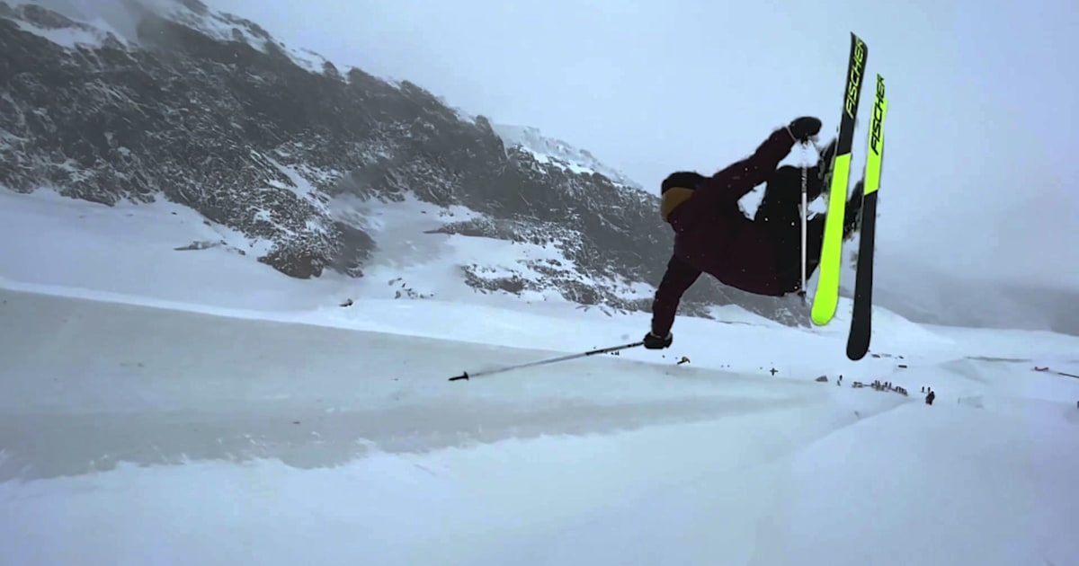 The Highest Ski Air in a Halfpipe