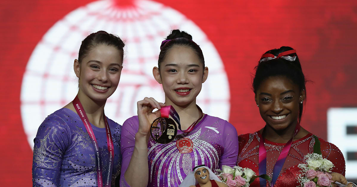 Simone Biles wins balance beam bronze at the 2018 Worlds