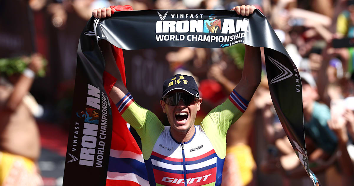 Men's Ironman World Championships 2022: Gustav Iden wins title