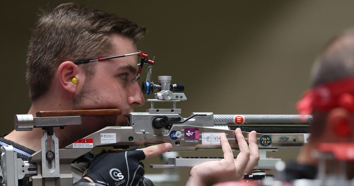 USA's William Shaner wins 10m Air Rifle Men at Tokyo 2020