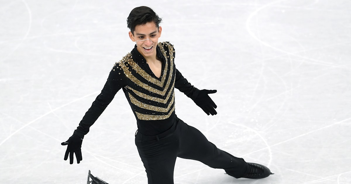 Mexican figure skater Donovan Carrillo is "living the Olympic dream" at ...