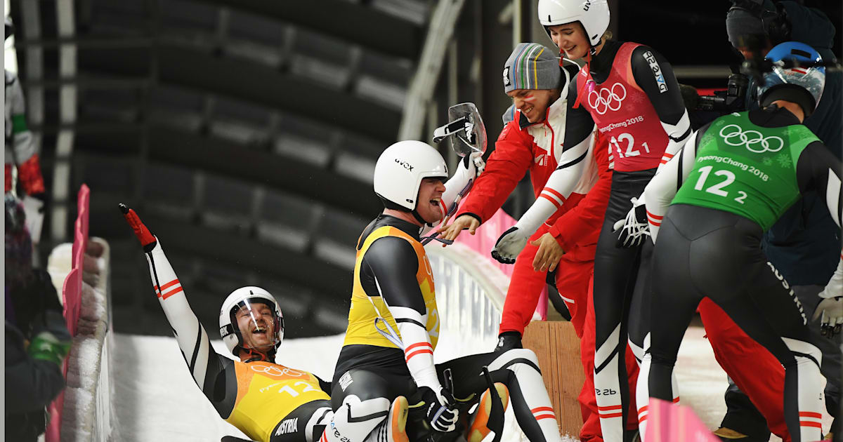 Olympic luge: What is the luge mixed team relay event?