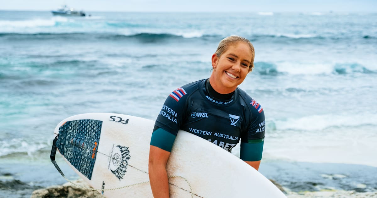 Gabriela Bryan: The surfing rookie making waves in the WSL Championship ...