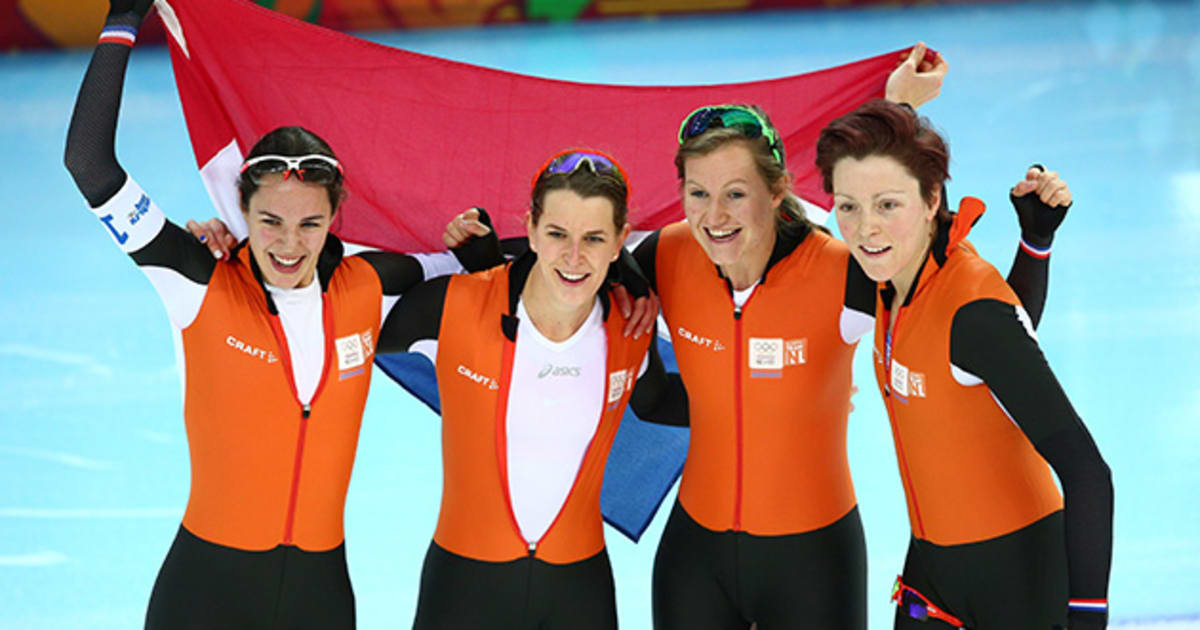 Dutch women match men with gold in speed skating pursuit and new ...