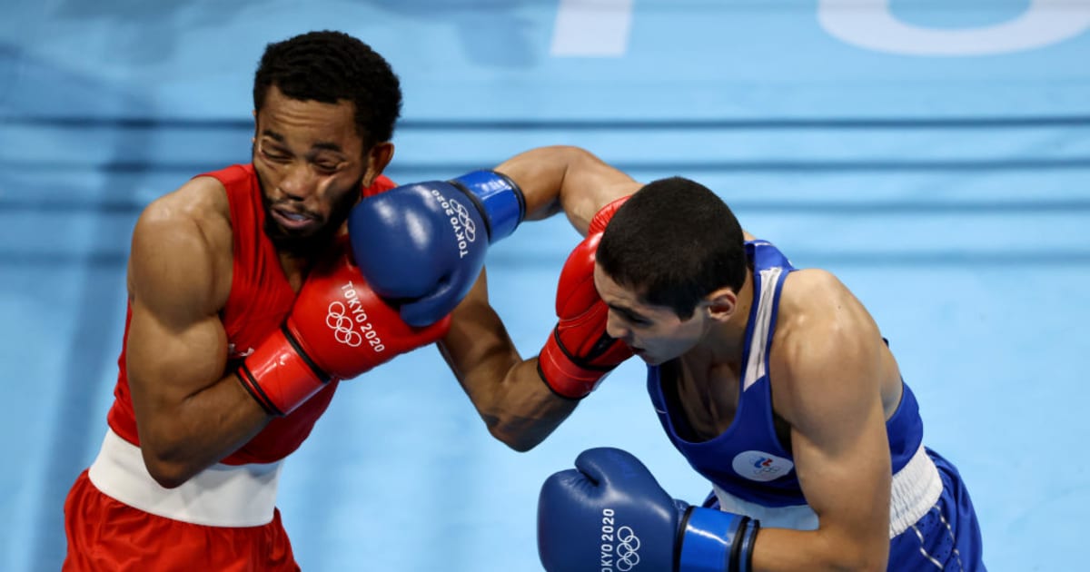 Albert Batyrgaziev of ROC wins men’s featherweight boxing Olympic gold