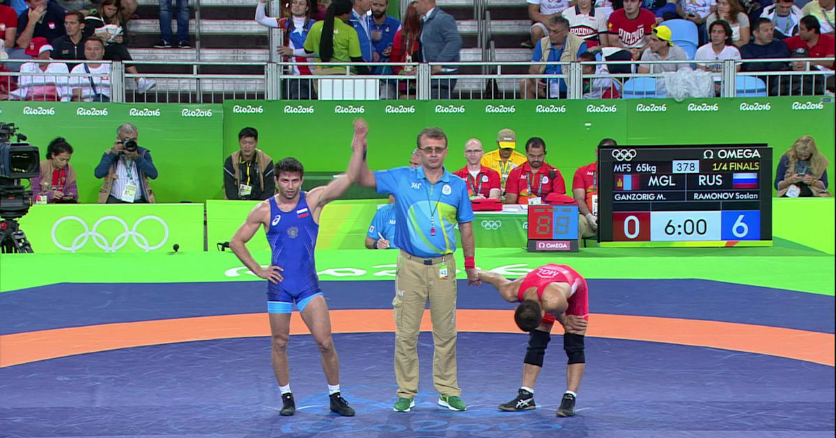 Soslan RAMONOV (RUS) df. Mandakhnaran GANZORIG (MGL), 6-0