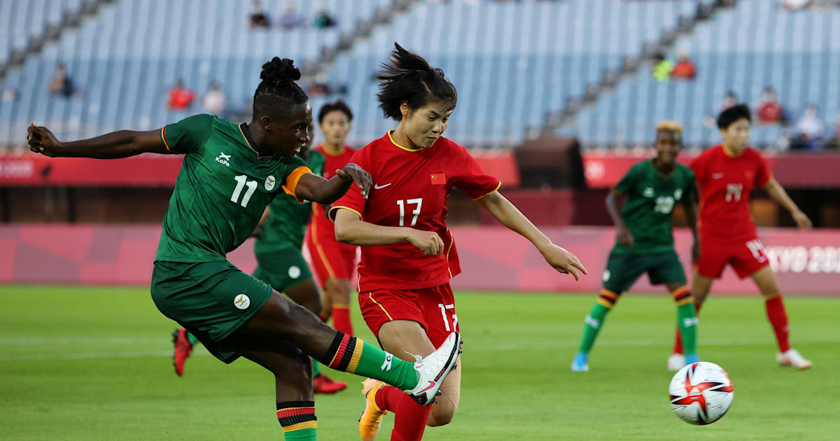 Zambia’s Banda sets Olympic women's football marker with two hat-tricks ...
