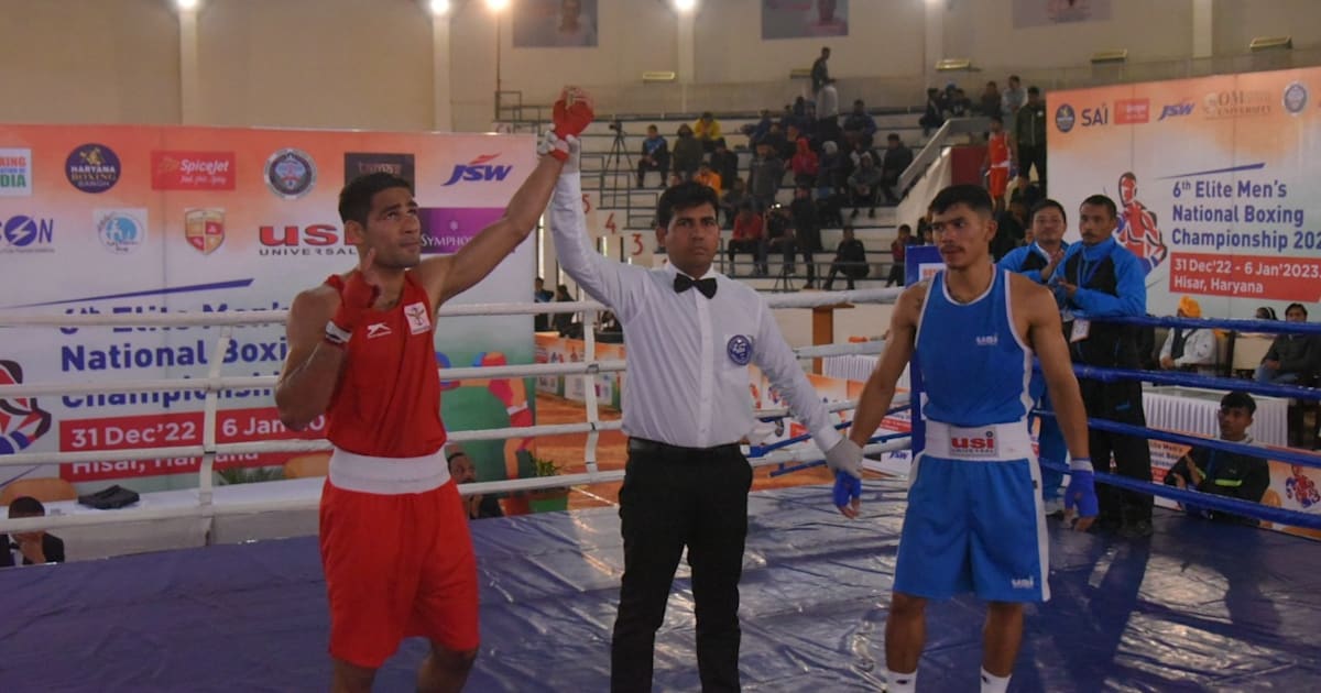Men's National Boxing Championships 2022: Mohammad Hussamuddin makes ...