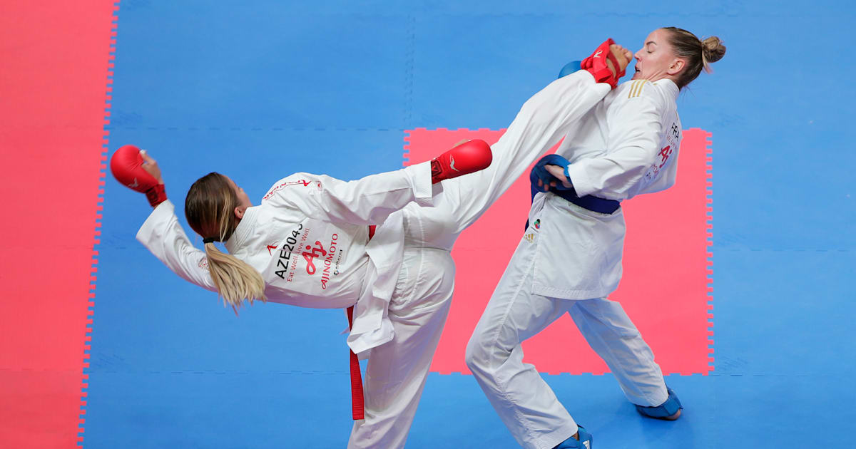 Tokyo 2020 karate preview of the men's kumite +75kg, women's kumite +61kg