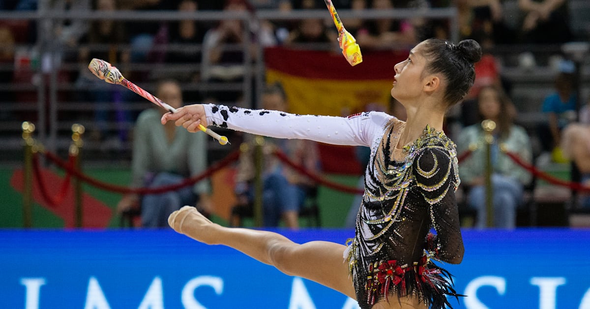 Rhythmic Gymnastics Worlds 2022: Sofia Raffaeli claims historic all ...