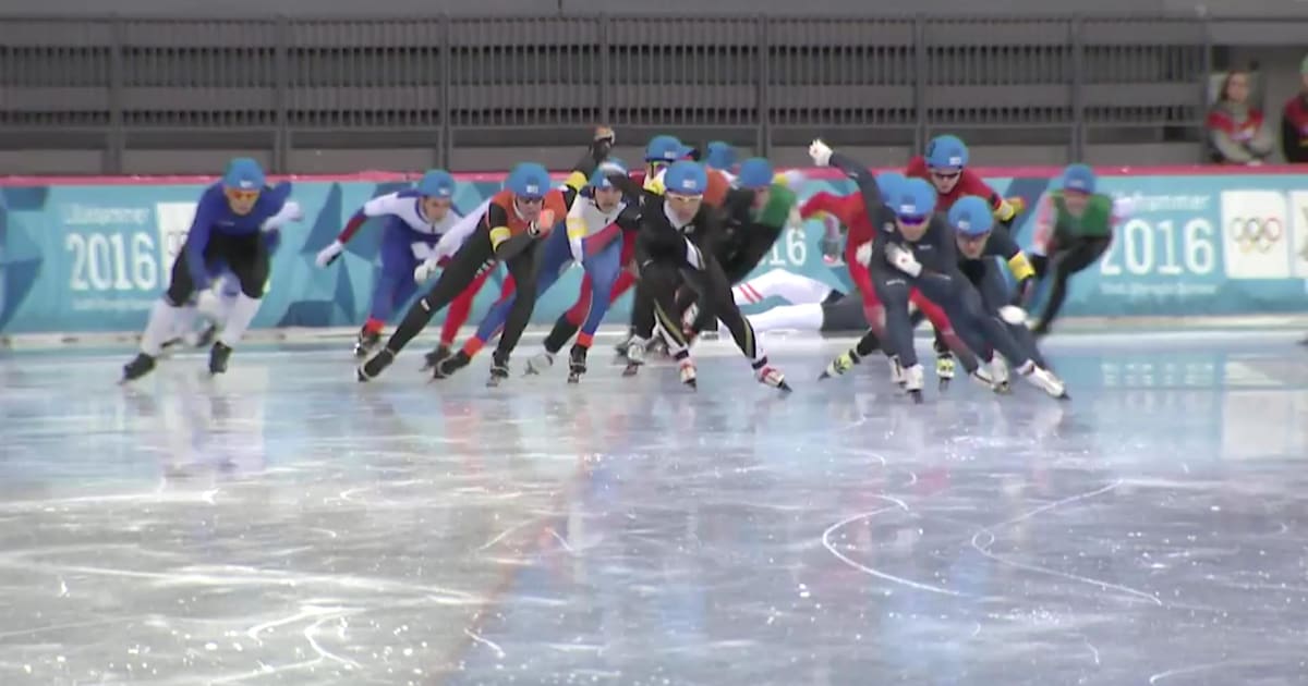 Men's Mass Start - Final - Speed Skating | Lillehammer 2016 Highlights