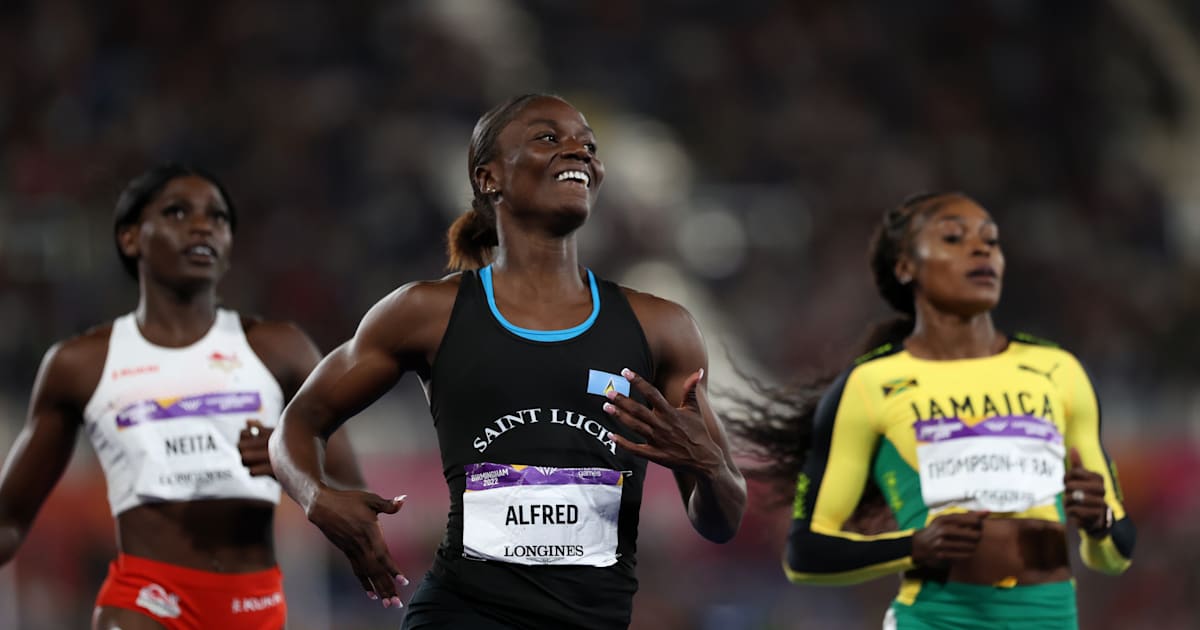 St. Lucia's rising track star Julien Alfred on a mission: ‘I have the ...