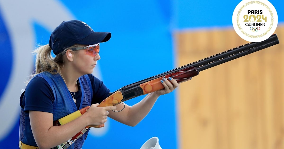 Amber Hill wins Paris 2024 Olympic quota spot for Great Britain by ...