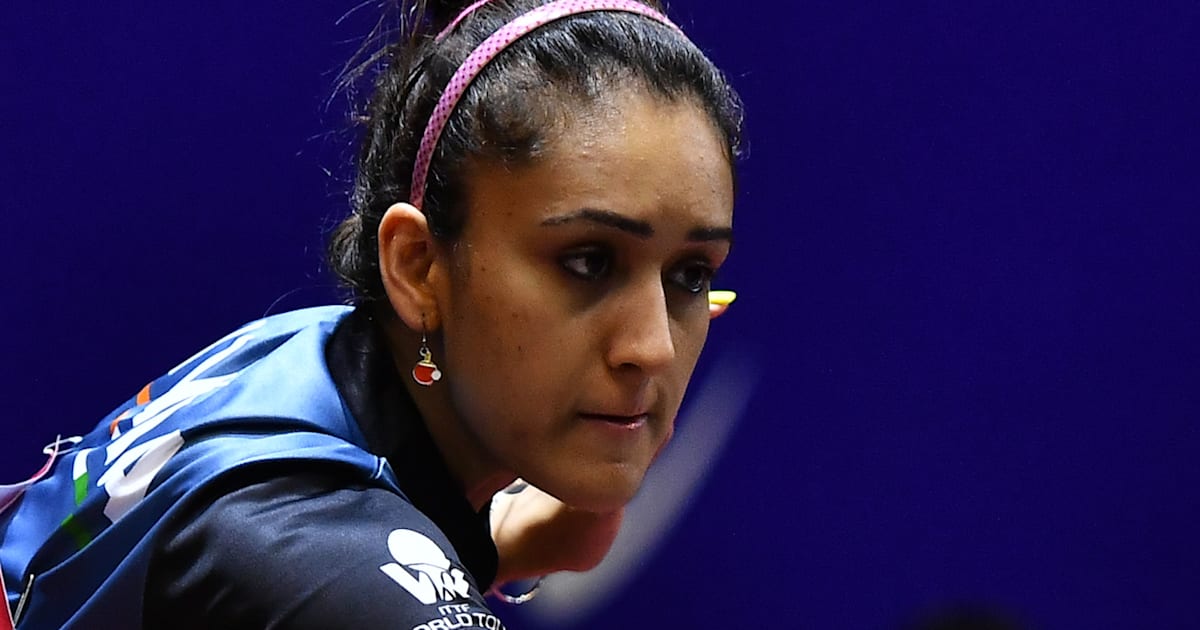 Manika Batra's finishing touches