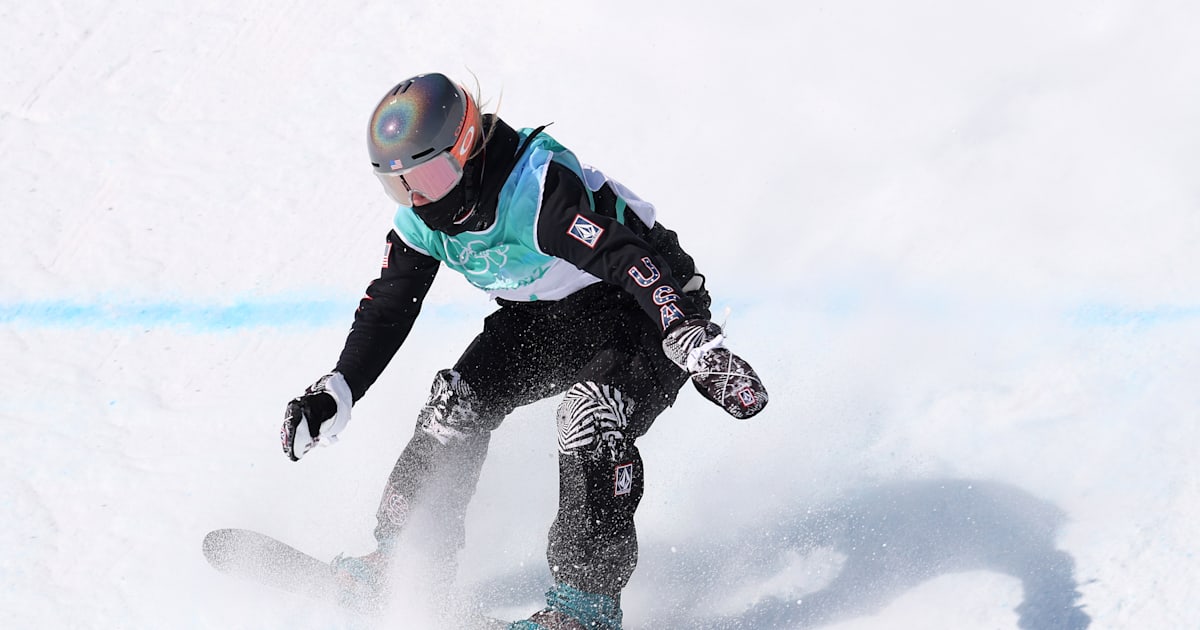 Double Olympic snowboard champion Jamie Anderson misses Big Air final