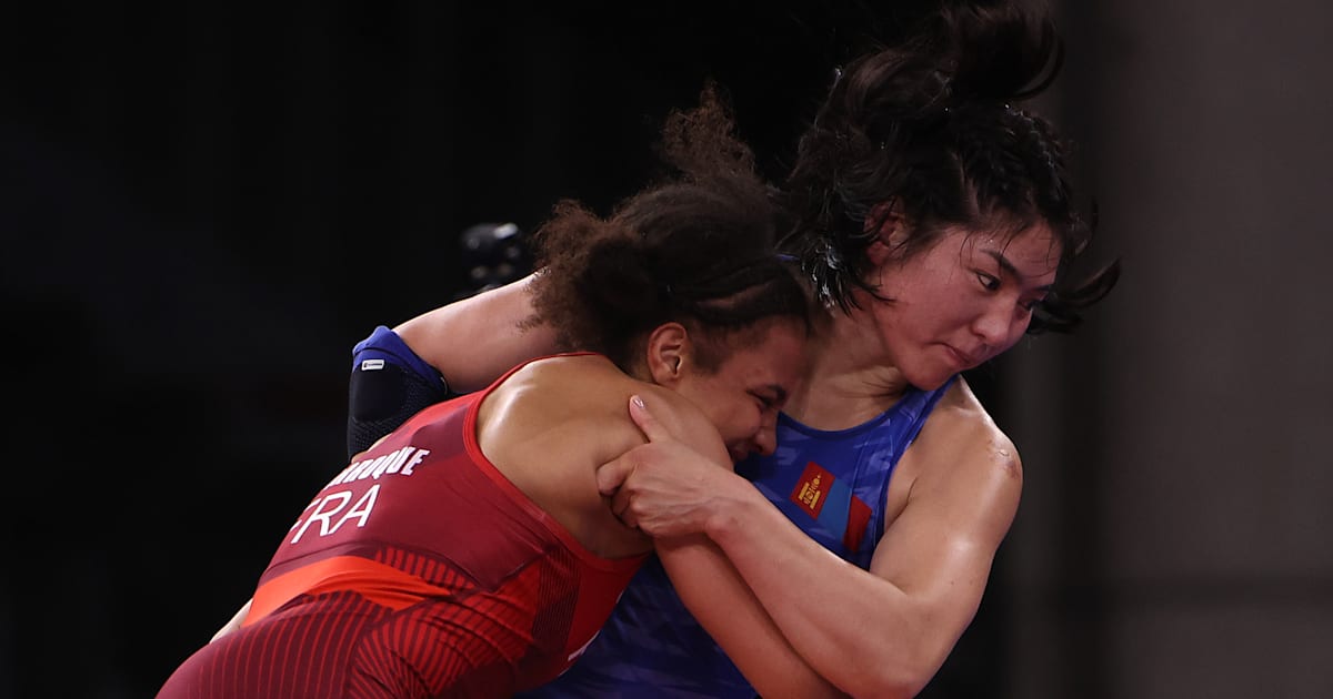 Championnats du monde de lutte : Koumba Larroque remporte le bronze en ...