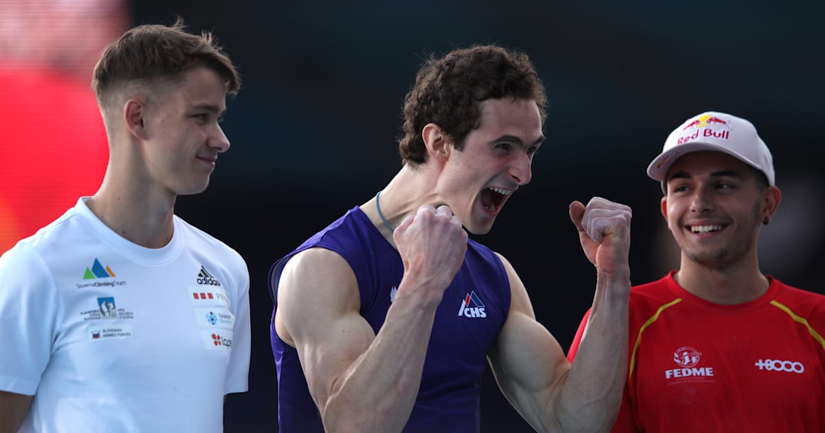 Sport Climbing: Adam Ondra wins men's lead title at Munich 2022 ...