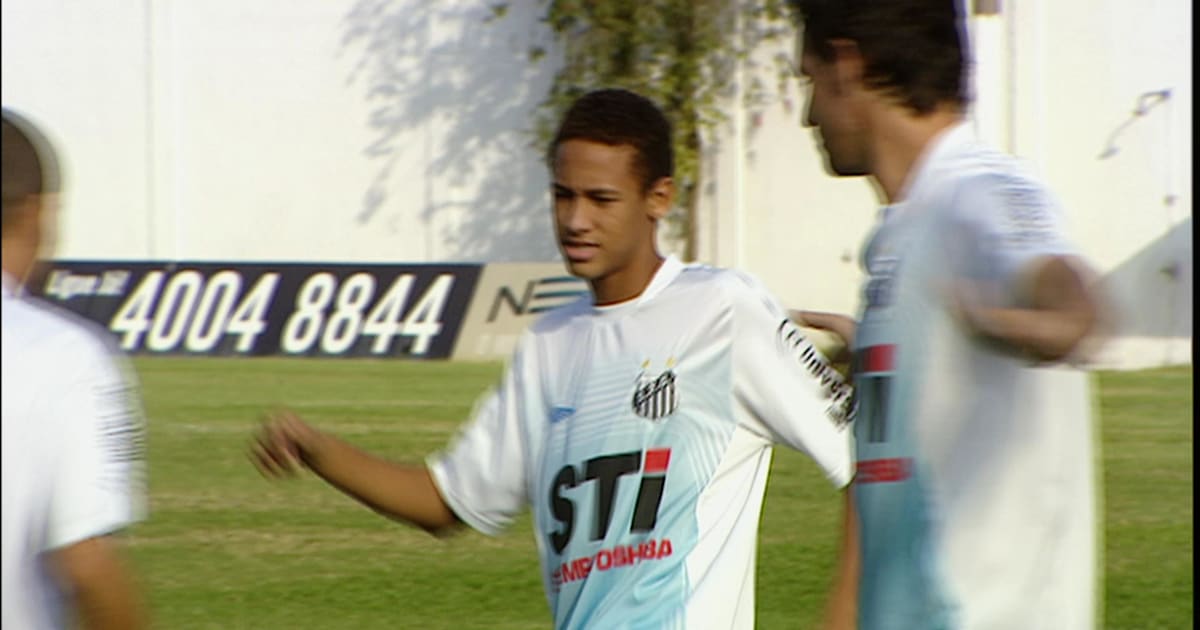 Neymar aos 17 anos