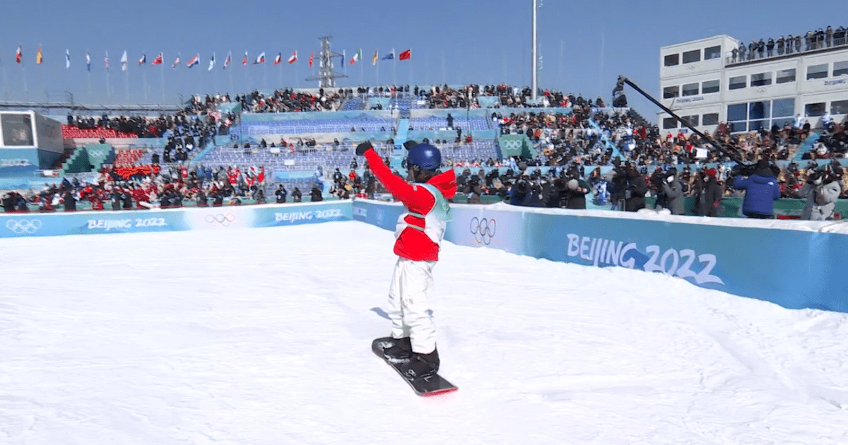 Moments | Beijing 2022 - Snowboard - T. Otsuka - Day's highest scoring ...