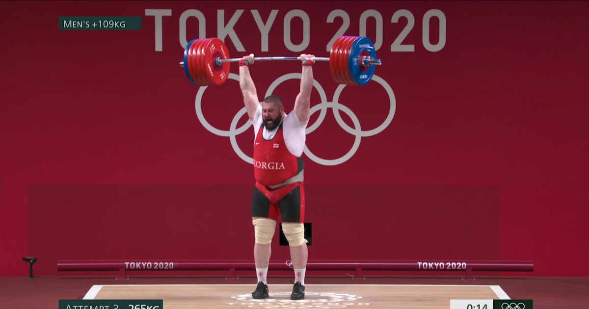 Medal Moment | Tokyo 2020: Weightlifting Men's +109kg - L Talakhadze (GEO)