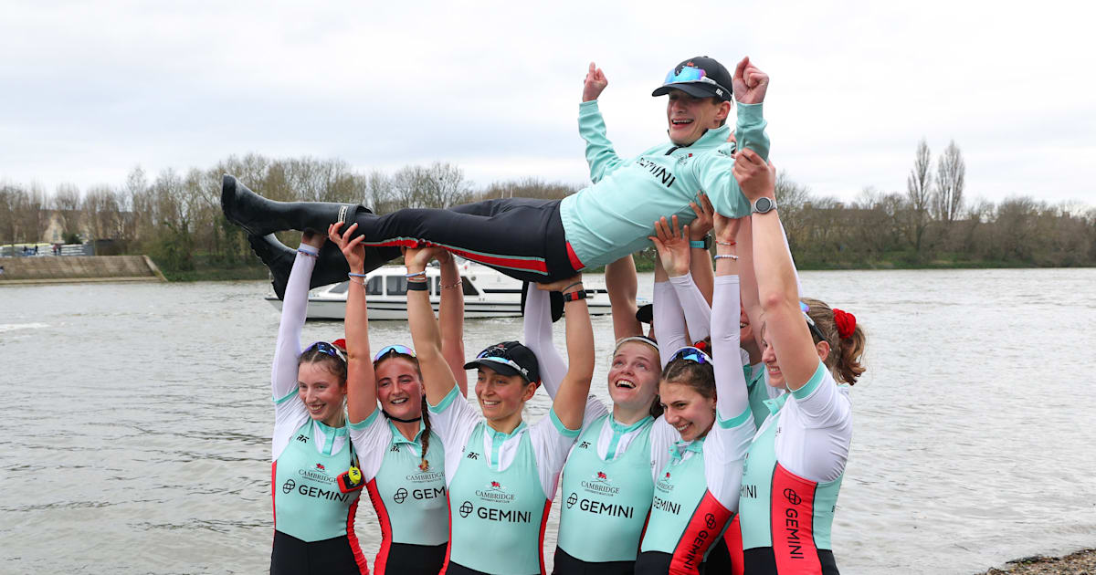 The Boat Race 2023 Rowing: Cambridge secure double win over Oxford