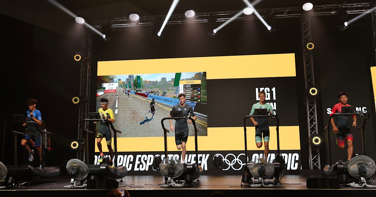 Olympic Esports Week 2023: Duathlon exhibition shows off excitement of ...