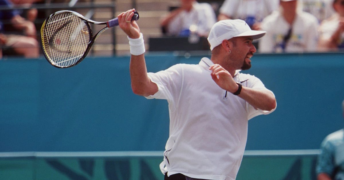 Agassi wins heartfelt tennis gold - Olympic News