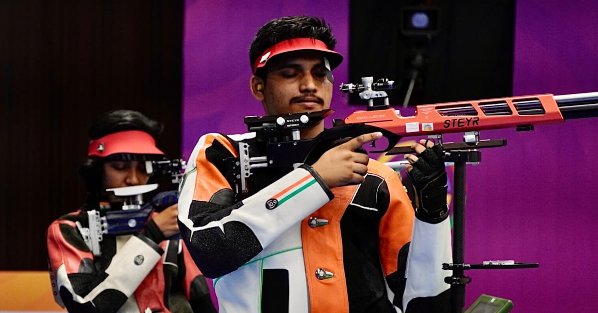 ISSF World Cup 2023 Bhopal shooting: Rudrankksh Patil wins bronze medal