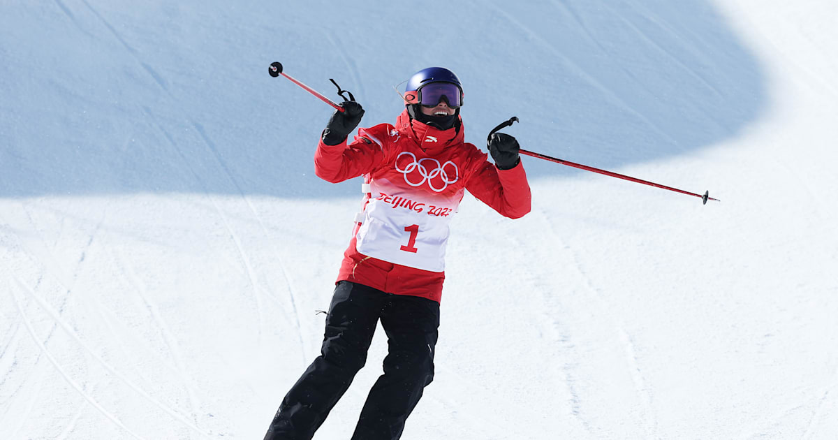 Ailing (Eileen) Gu wins gold and third freeski medal in Beijing 2022 ...