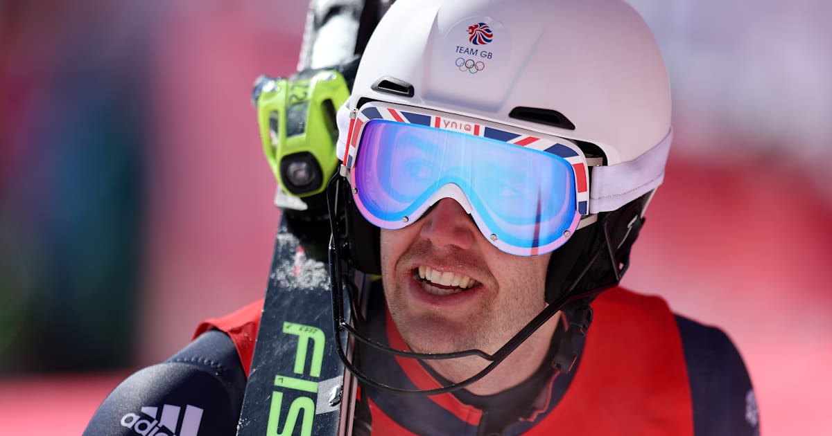 Alpine skier Dave Ryding's medal hopes dashed in men's slalom