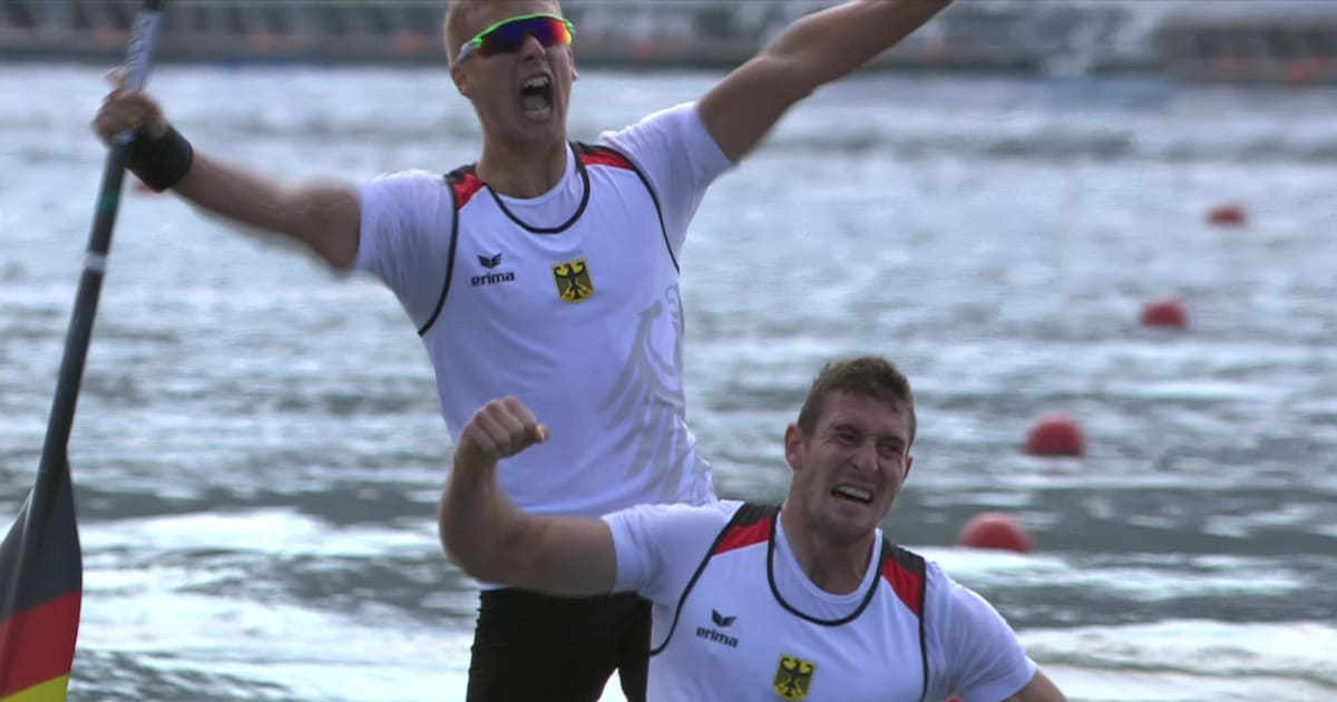 German pair win Men's Canoe Double 1,000m gold